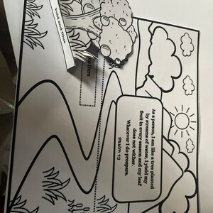 Psalm 1:3 Paper Craft, Psalm, Bible Activity, Sunday School Craft, Kids ...