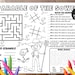 True and False Prophet Coloring Wheel, Printable Bible Activity ...