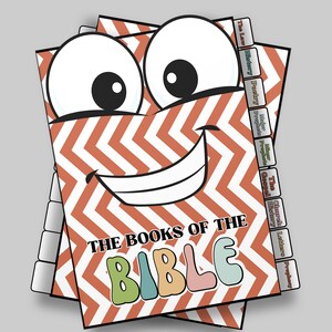 Books of the Bible Flip Book, Old and New Testament, 66 Books, Bible ...