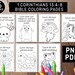 Bible Coloring Pages for Preschoolers, Preschool Bible Printables ...