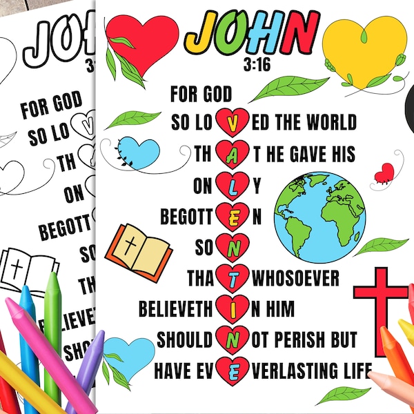 Bible Valentine Games - Etsy