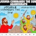 Joshua and the Sun Stand Still Agamograph, Bible Story Craft, Bible ...