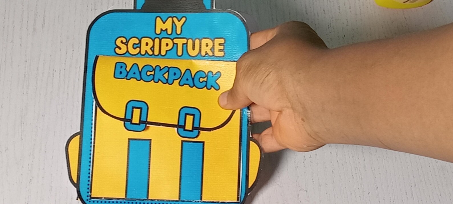 Back to School Christian Activity, Spiritual Backpack Bible Craft for ...