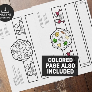 Passover Paper Crown, Passover Craft, Passover Activity, Bible Activity ...