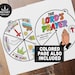 The Lord's Prayer Coloring Wheel, Bible Activity, Kids Bible Lesson ...