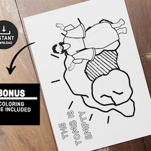 Jesus Resurrection, Easter Sunday Craft, He is Risen, Sunday School ...