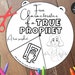 True and False Prophet Coloring Wheel, Printable Bible Activity ...
