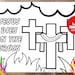 The Crucifixion of Jesus, Easter Story Craft, Easter Story Cross, Bible ...