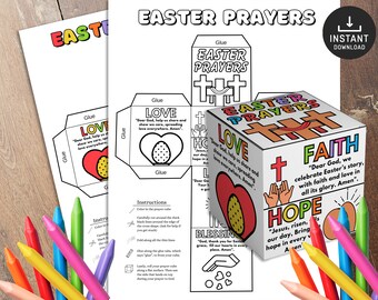 Easter Sunday School Craft, Easter Bible Story Coloring Wheel, Holy ...