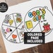 God's Gift to Me Coloring Wheel, Coloring Wheel, Bible Activity, Kids ...