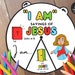 The Great Commission Coloring Wheel, Printable Bible Activity, Kids ...