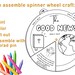 The Good News, Coloring Wheel, John 3:16, Bible Activity, Gospel, Kids ...
