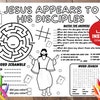 True and False Prophet Coloring Wheel, Printable Bible Activity ...