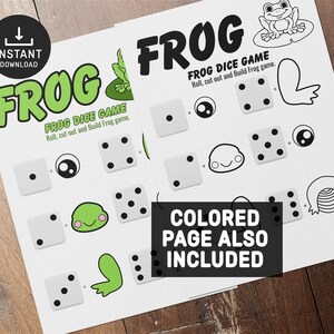 Leap Year Frog Game Bundle, Printable Games for Kids, Frog Birthday ...