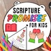 Scripture Promises Coloring Wheel, Bible Story Activity, Kids Bible ...