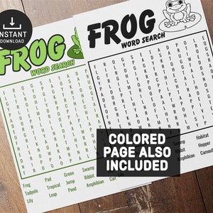 Leap Year Frog Game Bundle, Printable Games for Kids, Frog Birthday ...