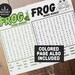 Leap Year Frog Game Bundle, Printable Games for Kids, Frog Birthday ...
