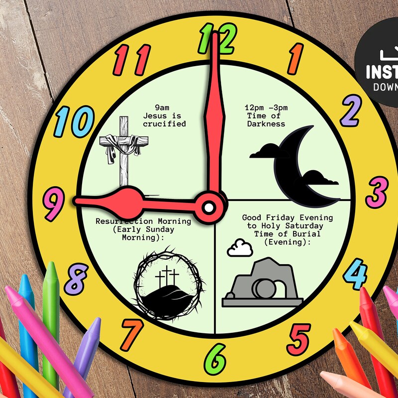 Easter Good Clocks - Etsy