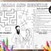 Isaac and Rebekah Activity Placemat, Bible Activity, Sunday School ...