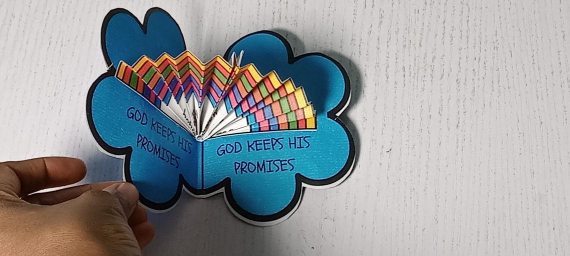 God Keeps His Promises Craft , Bible Activity, Kids Bible Lesson ...