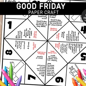 Good Friday Craft, Jesus Resurrection, He is Risen, Easter Story for ...