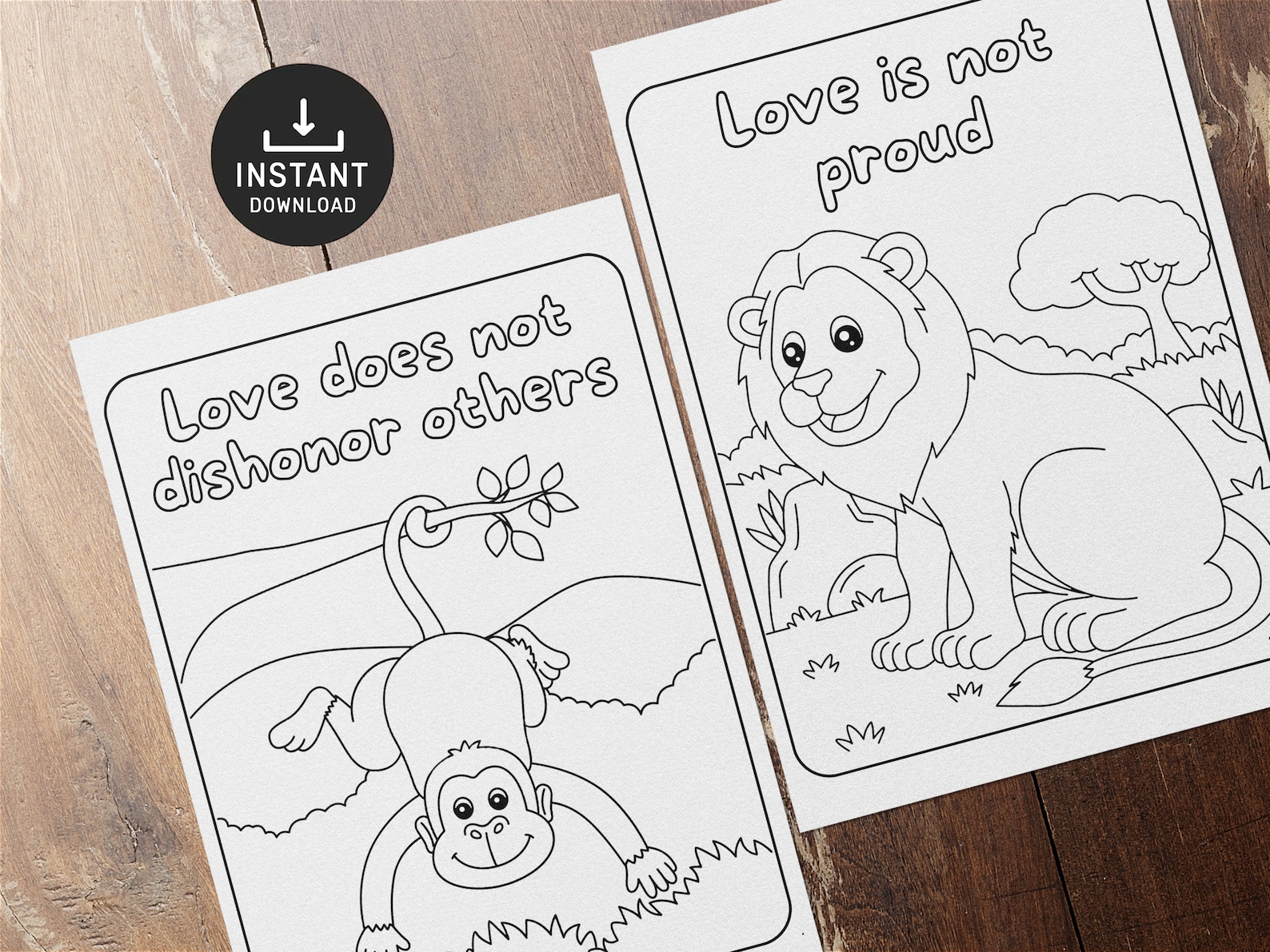 Bible Coloring Pages for Preschoolers, Preschool Bible Printables ...
