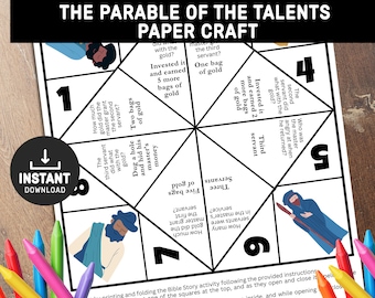 Parable of the Sower, Bible Story Activity, Sunday School Craft ...