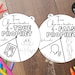True and False Prophet Coloring Wheel, Printable Bible Activity ...