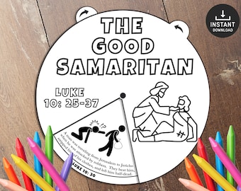 Good Samaritan Craft, Sunday School Craft, Bible Story Activities ...