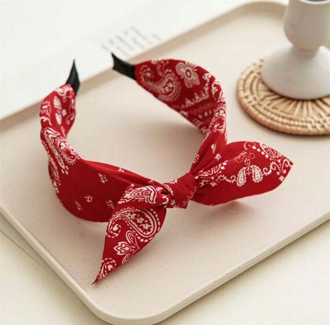 Bow Tie Headbands Head Hoops Hair Accessories - Etsy