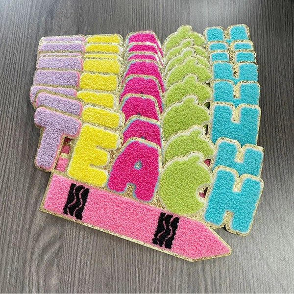 Teacher Iron On - Etsy