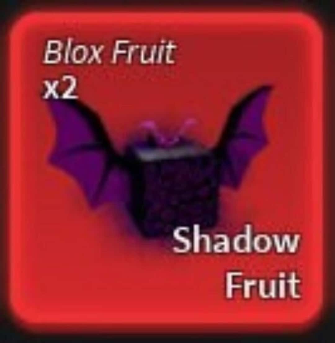 Roblox Blox Fruit's Shadow Fruit - Etsy