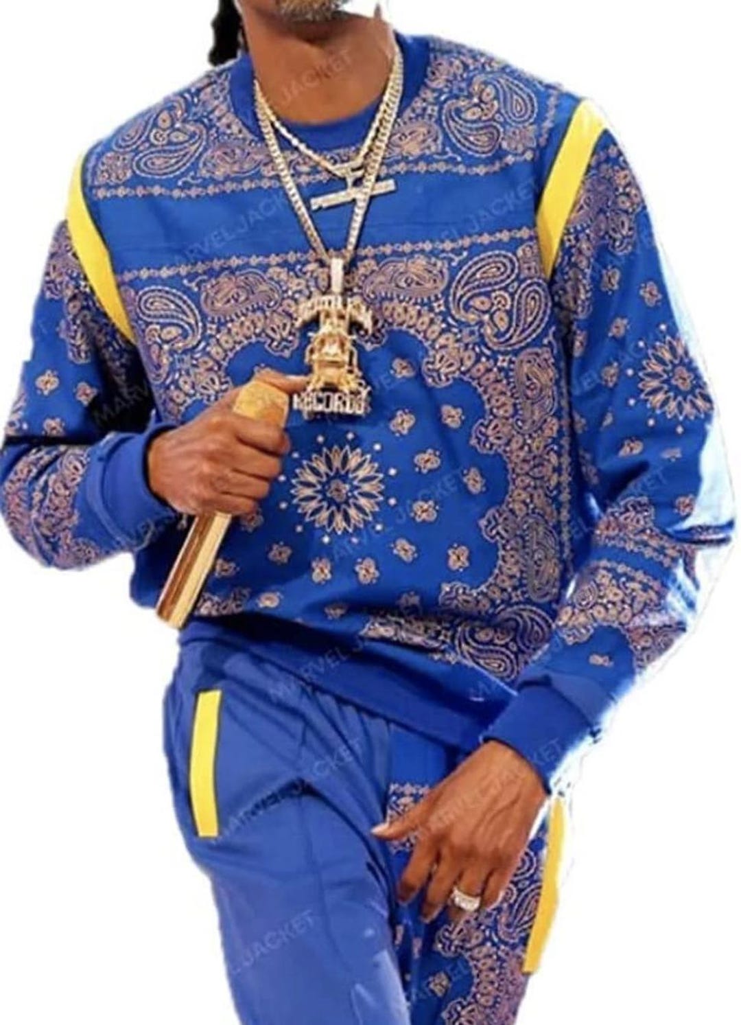 Men’s Sports Bandana Printed Tracksuit - Men's Super Sport Tracksuit ...