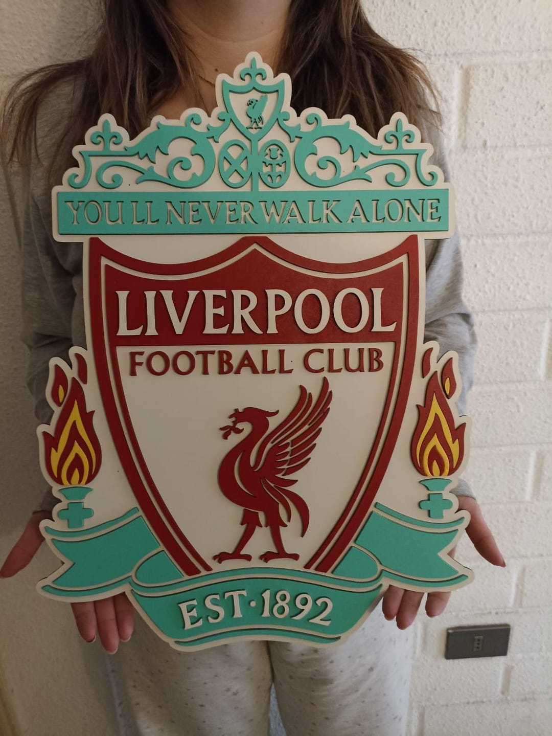 Escudo Liverpool Por Capas Para Descarga DIGITAL, Para Ocupar En ...