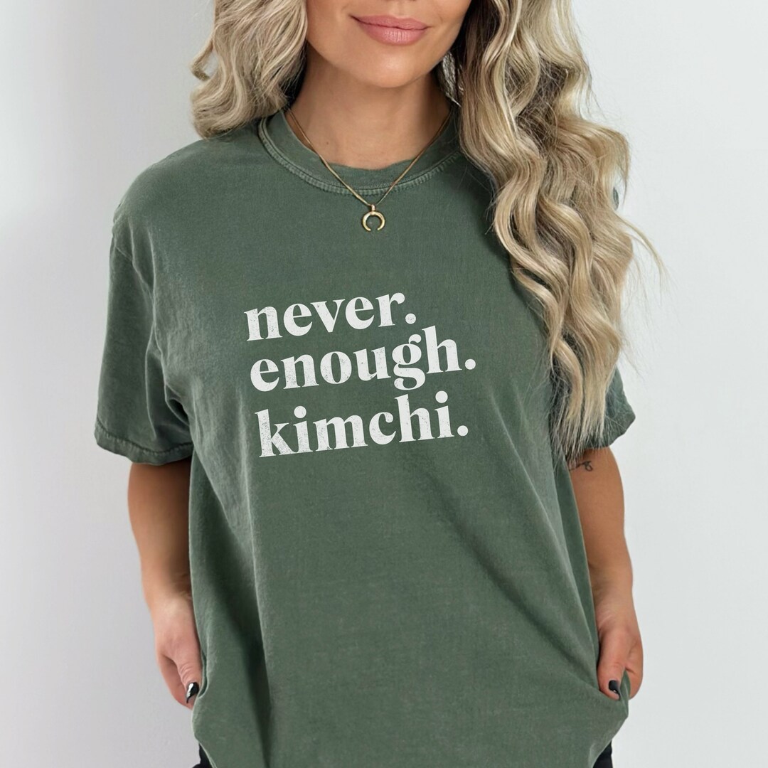 Kimchi Shirt, Korean Food Tee Shirt, Kimchi T Shirt, Gift for Kimchi ...