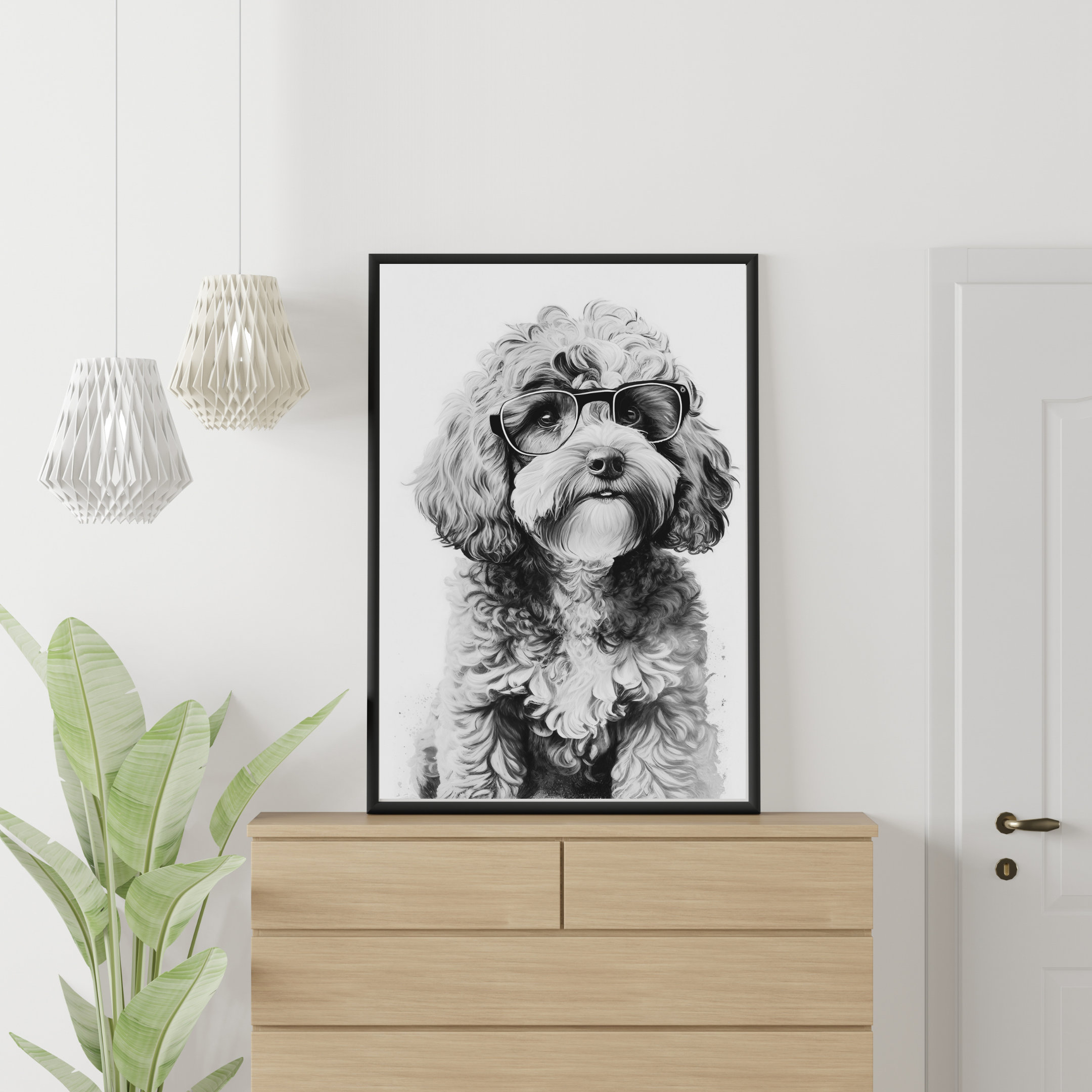 Cockapoo Wall Art, Cockapoo Lover, Print for Cockapoo Owner, Cockapoo ...