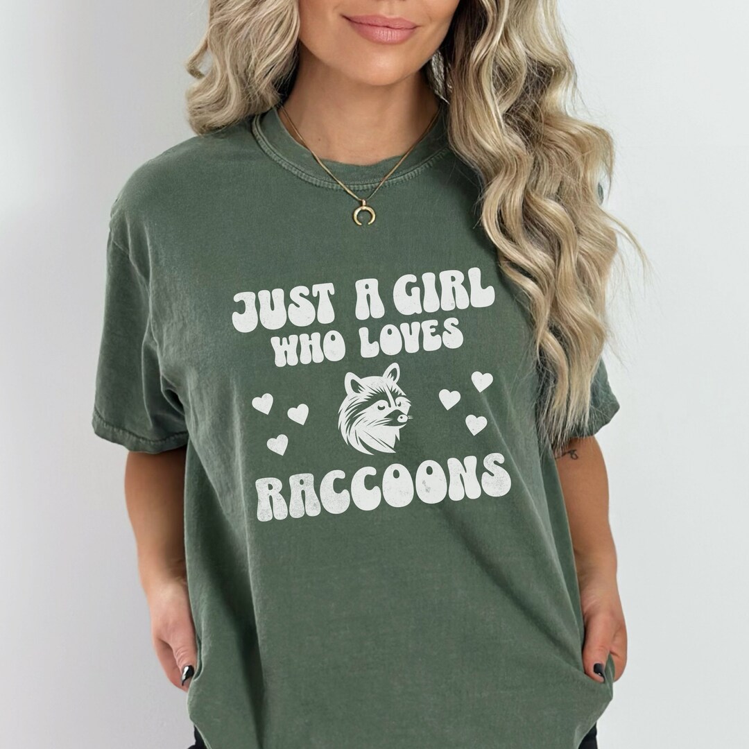 Retro Raccoon Shirt, Raccoon T-shirt, Trash Panda Shirt, Funny Animal ...