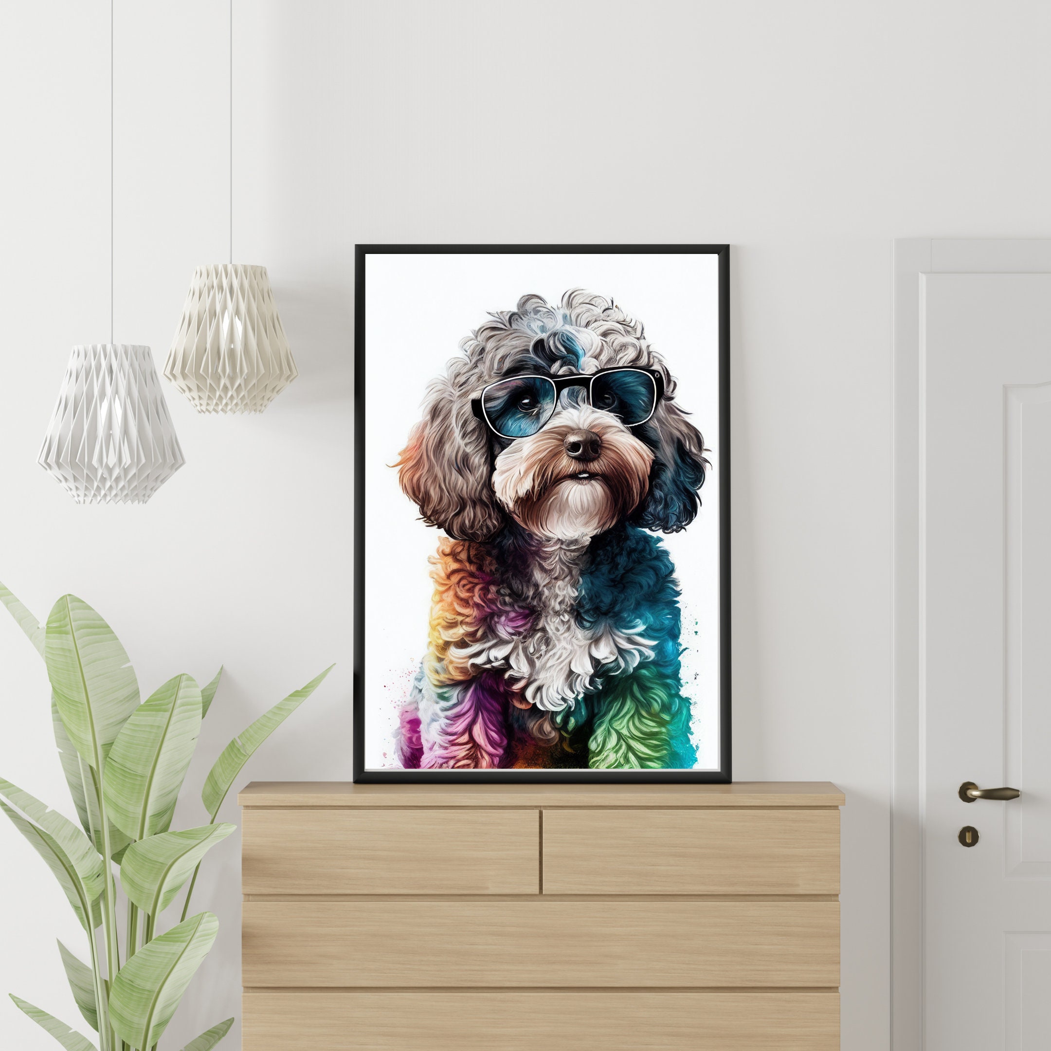 Cockapoo Wall Art Cockapoo Lover Print for Cockapoo Owner - Etsy