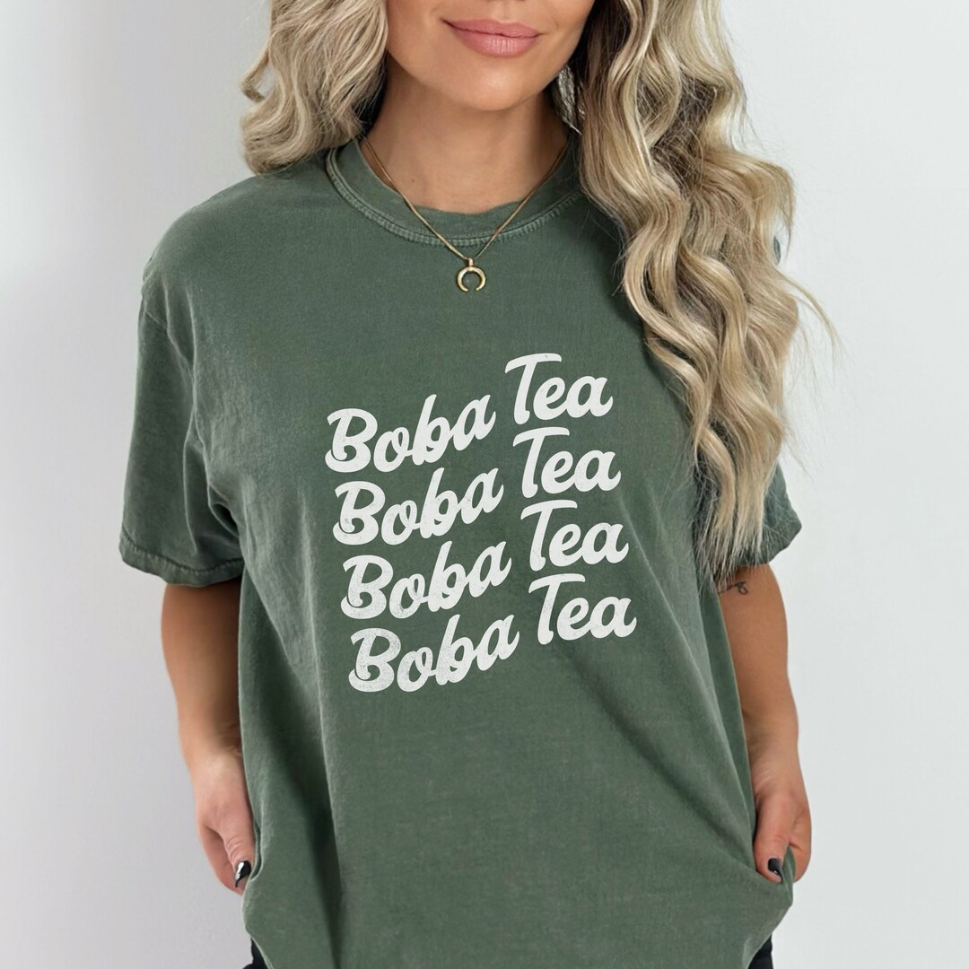 Boba Shirt, Bubble Tea T-shirt, Bubble Tea Tshirt, Boba Tea Gift, Asian ...