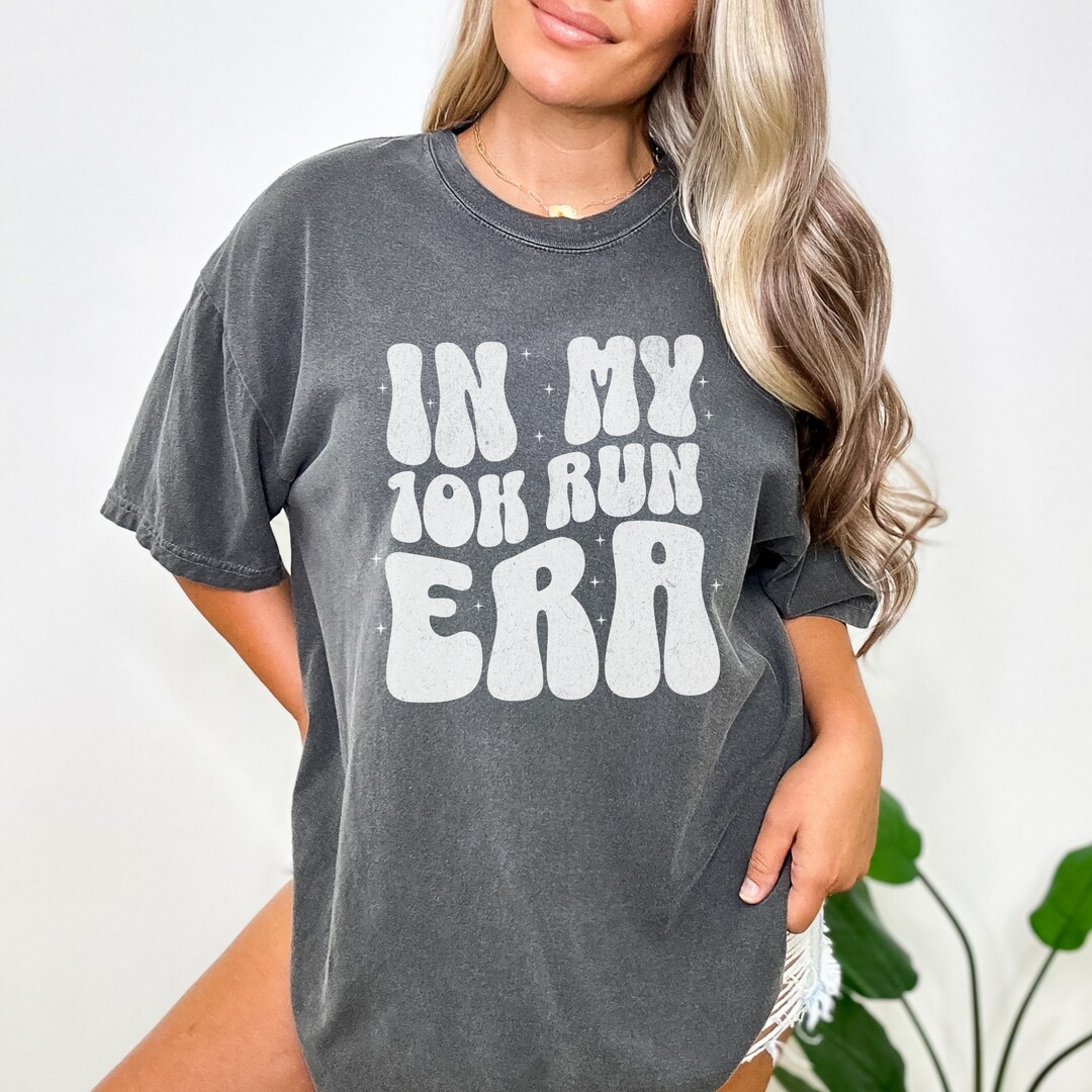 Comfort Colors in My Running Era T-shirt, Marathon Shirt, 5k Shirts ...