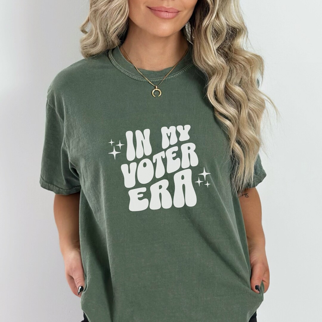 Comfort Colors Vote Shirt, Voting T-shirt, Voter Tee Shirt, Political ...