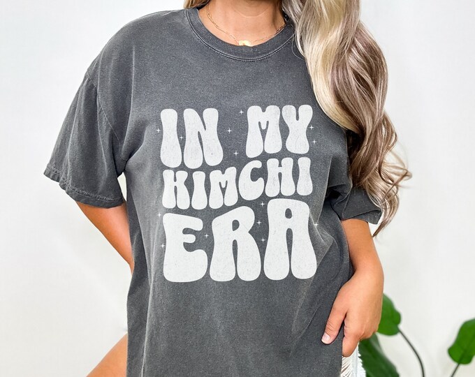 Comfort Colors in My Kimchi Era T-shirt, Kimchi Shirt, Korean Food Tee ...