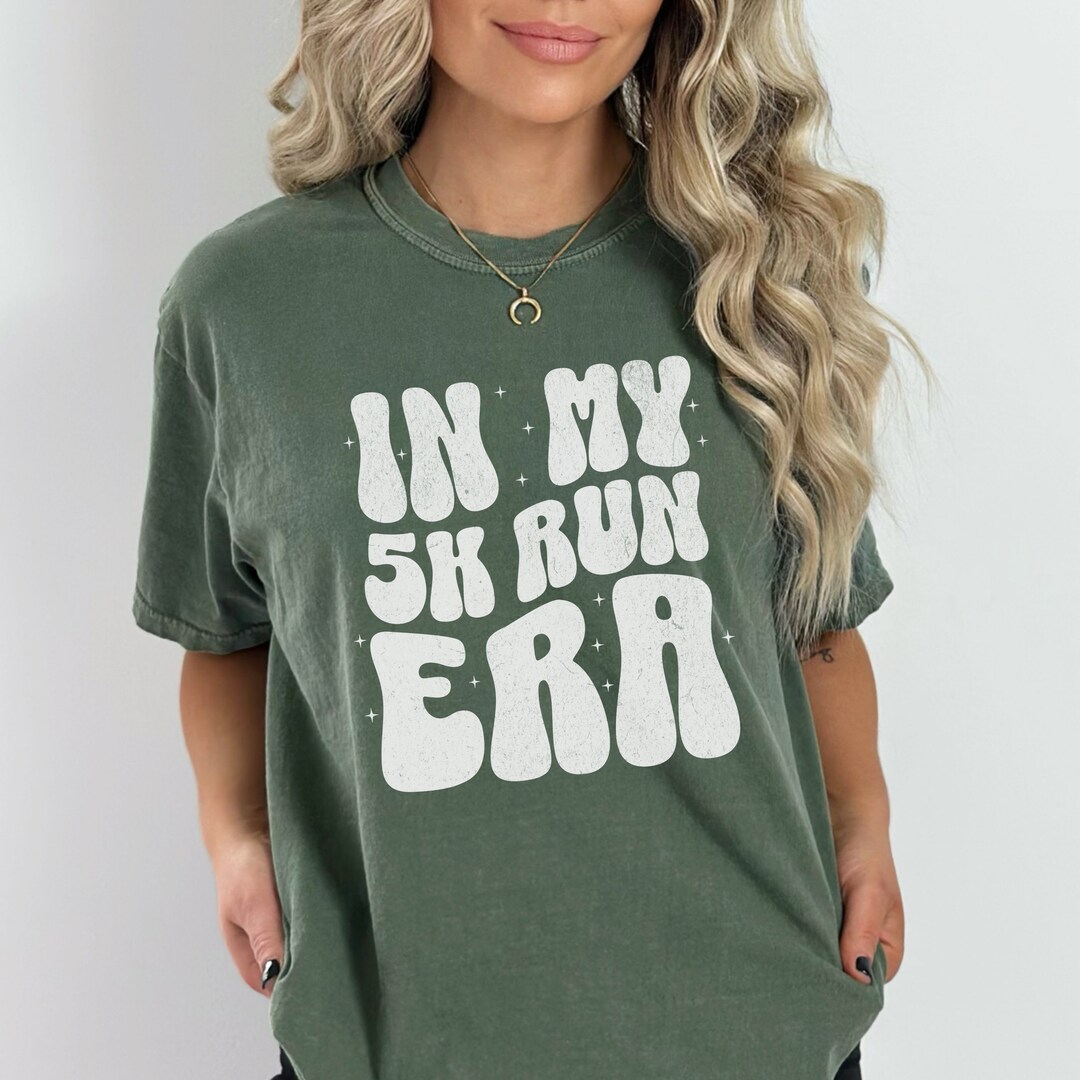 Comfort Colors in My Running Era T-shirt, Marathon Shirt, 5k Shirts ...