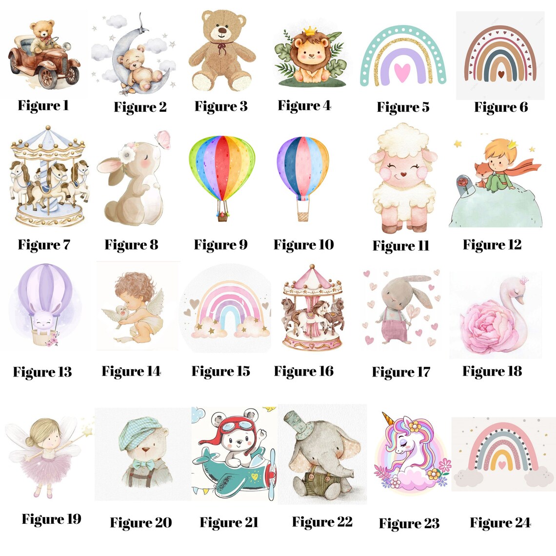 Teddy Bear Concept, Personalized Magnet, Custom Fridge Magnet, Baby ...