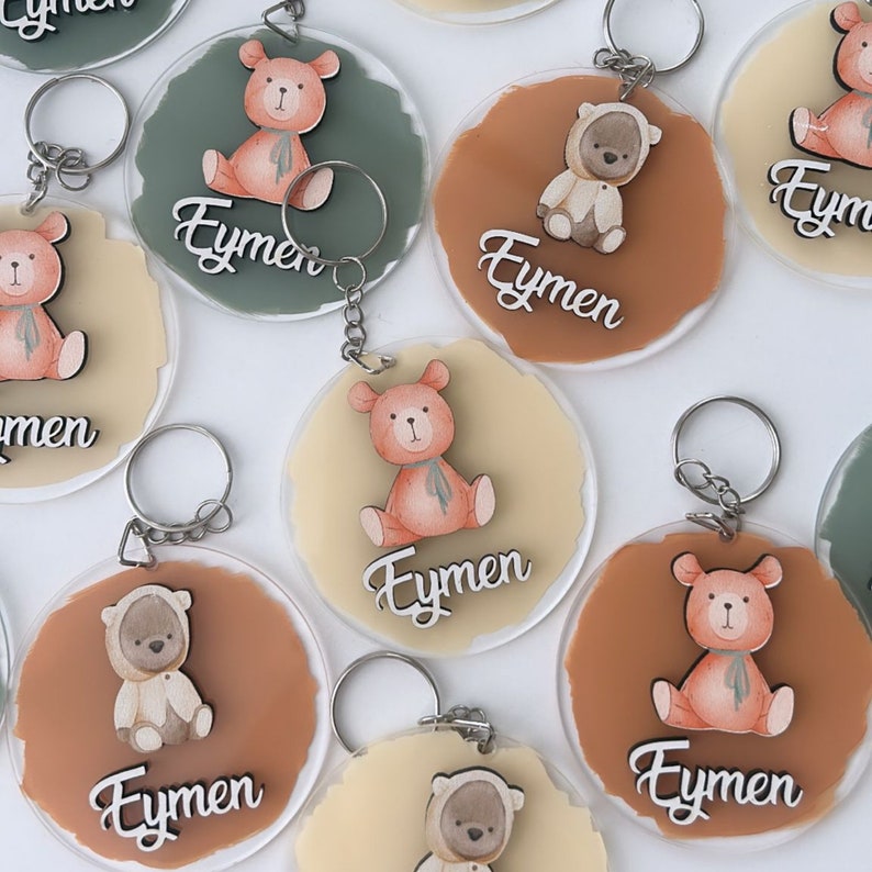 Teddy Bear Concept, Personalized Magnet, Custom Fridge Magnet, Baby ...