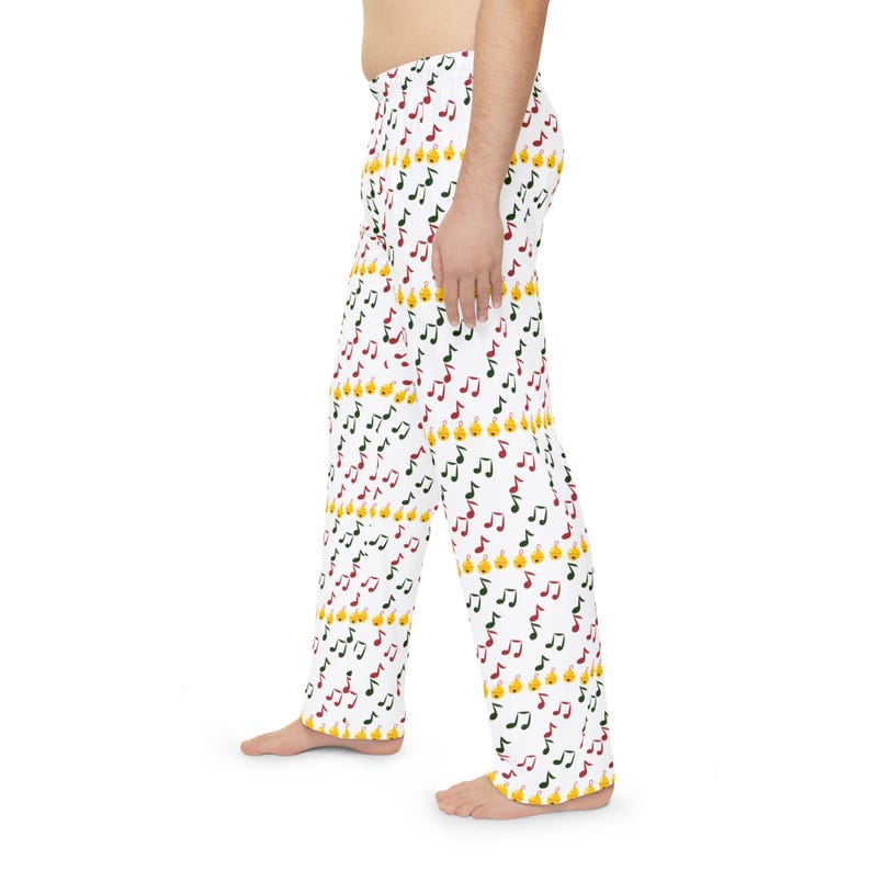 Jingle Bells Men's Pajama Pants Coordinating Set for Christmas Eve ...