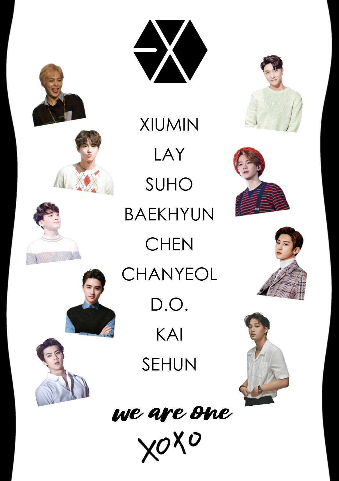 EXO Poster Png Download - Etsy