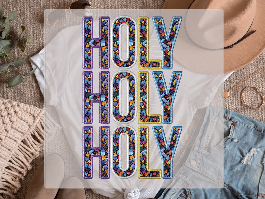 Holy Religious DTF Transfer Ready for Press Prints, Faith Christian Tshirt Transfers, Heat ...