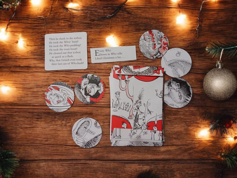 Upcycled Grinch Envelopes Handmade Recycled Holiday Craft Supplies ...