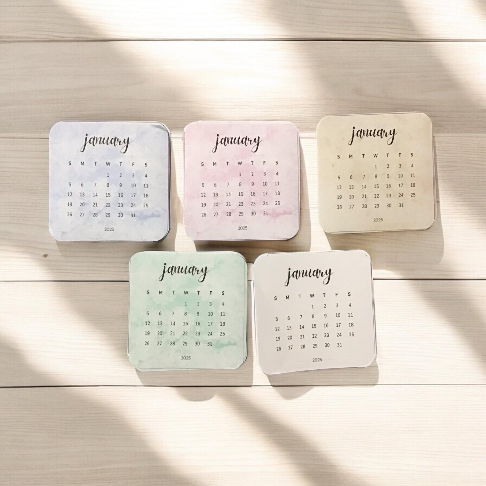 2025 Mini Calendar Stickers for Journaling BESTSELLER! Journaling ...